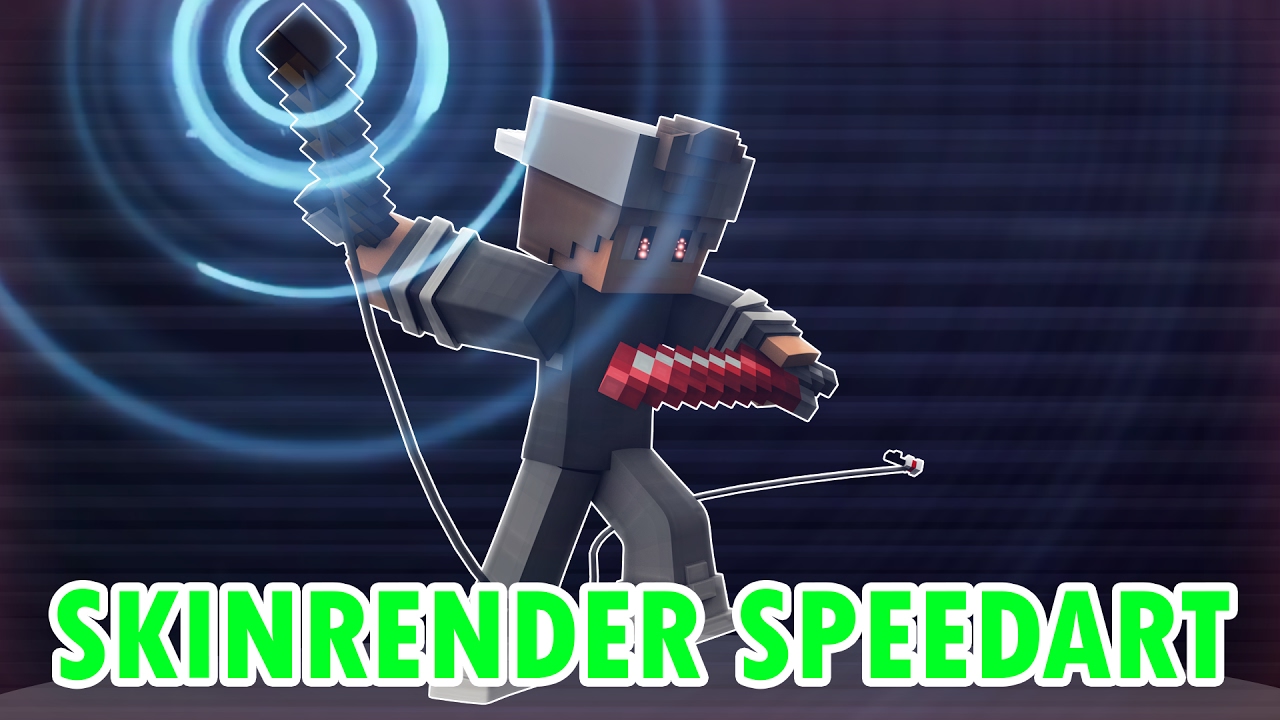 Minecraft Skinrender Speedart - Riby PvP [006] BA_ARTS - YouTube