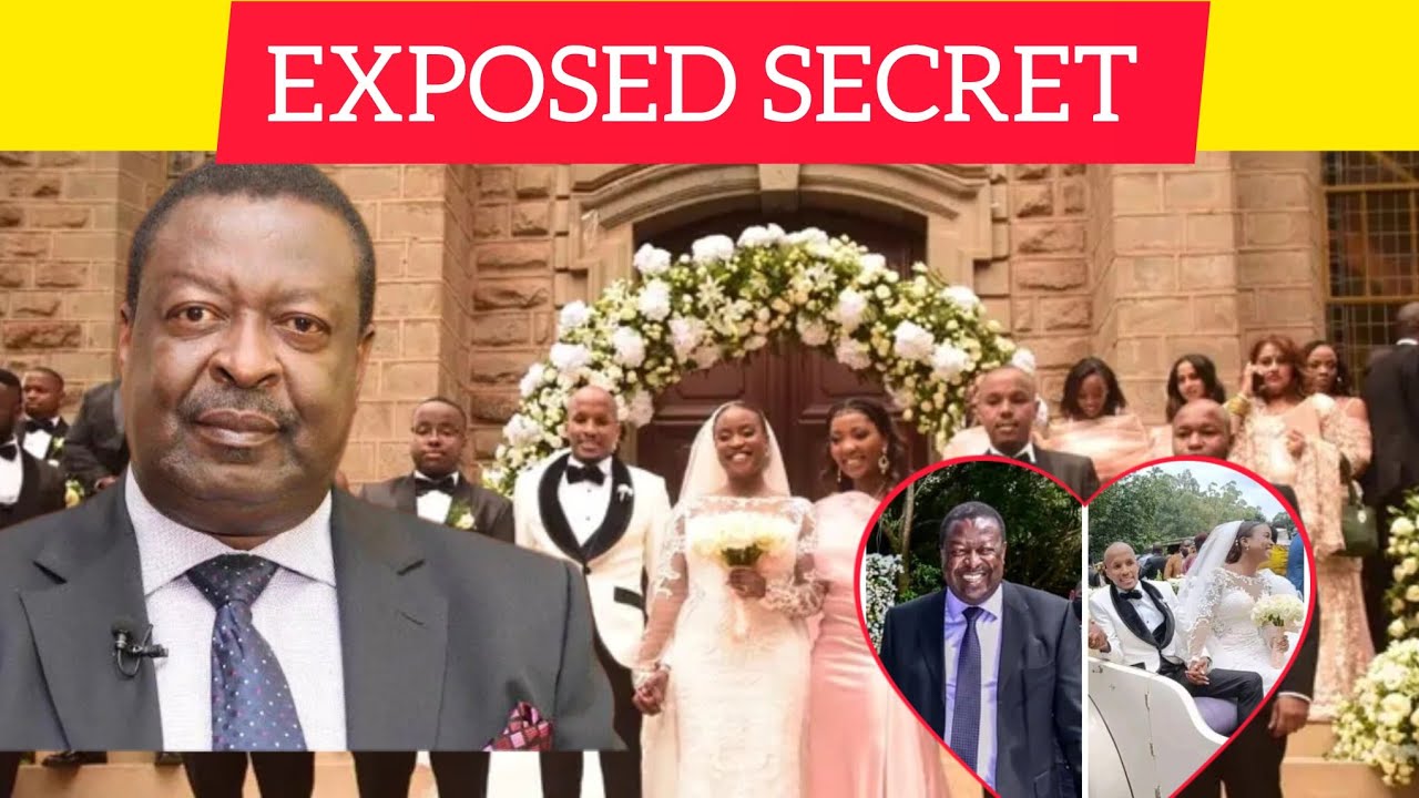 EXPOSED SECRET: MUSALIA MUDAVADI attends the wedding ceremony of his ...