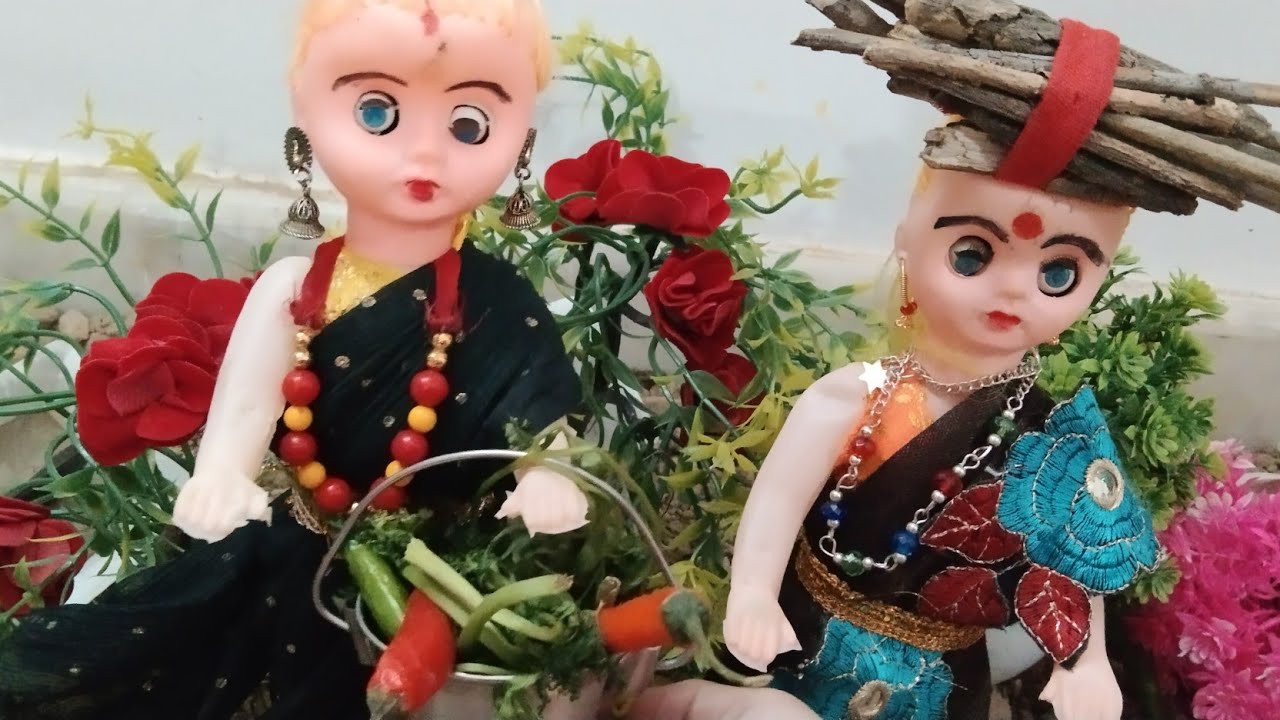 Khushi cartoon doll all day routine radha Ki mirchi kahani part-25 ...