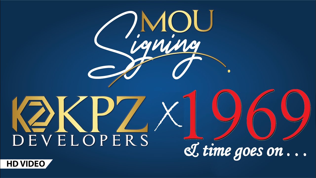 MOU Signing Ceremony | 1969 Cafe | KPZ Developers | Galaxy Riveria ...