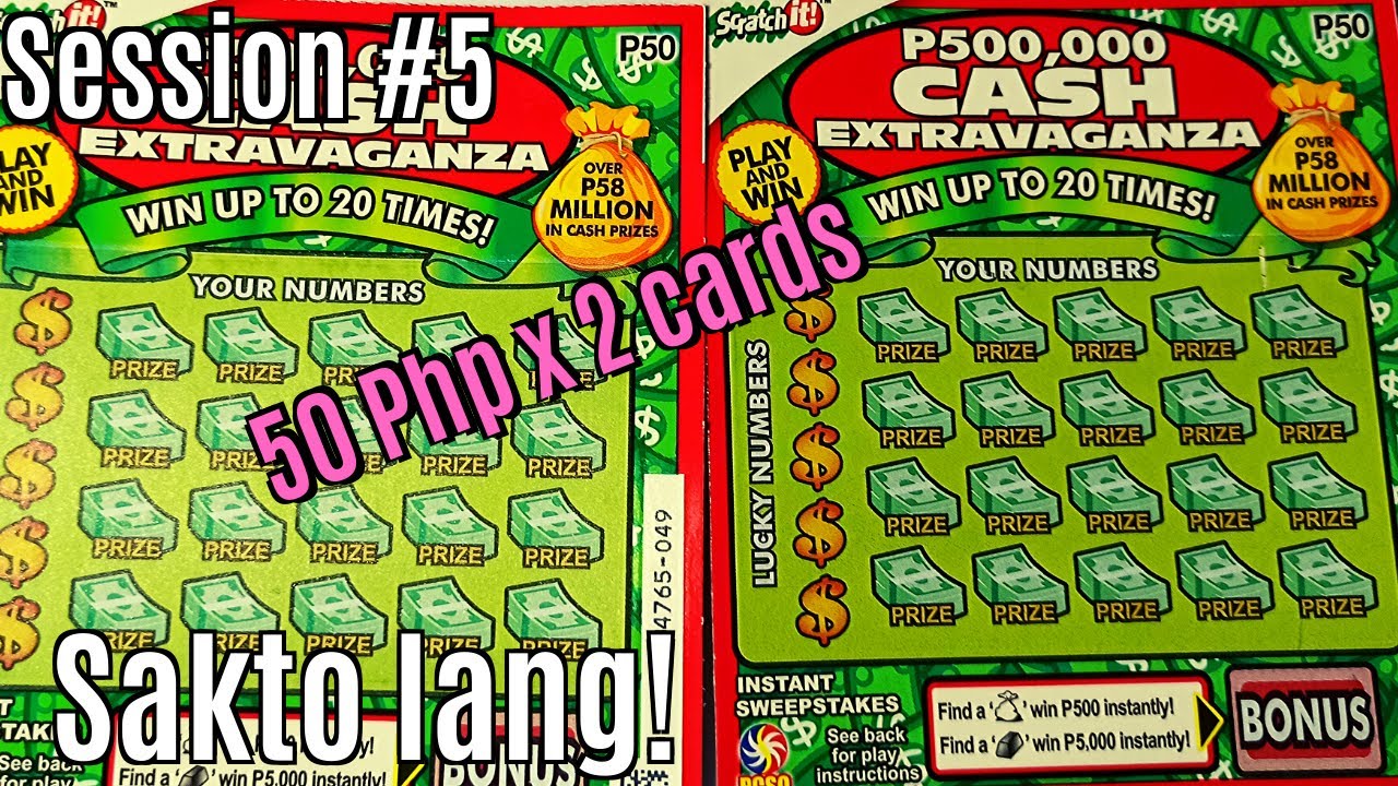 Swerte Ba?: Session 5 | Sakto lang! | PCSO Scratch It! - YouTube