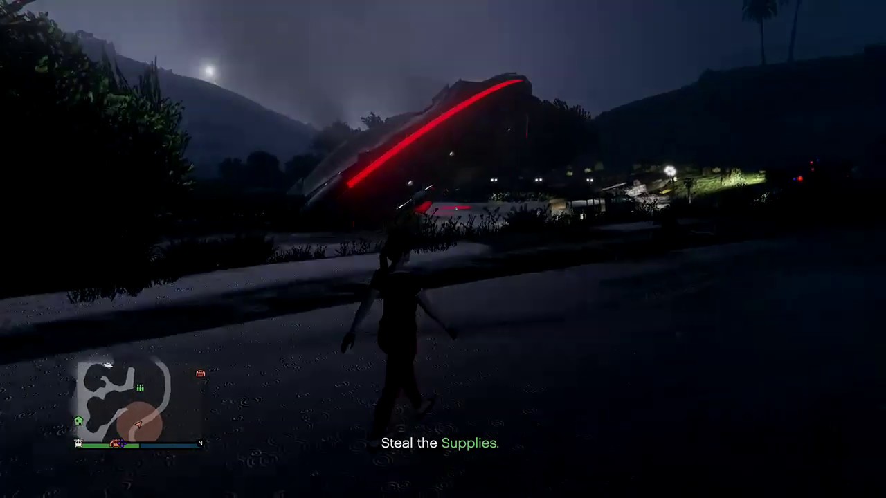 Rare Bunker Resupply UFO Alien Mission GTA Online (Short) - YouTube