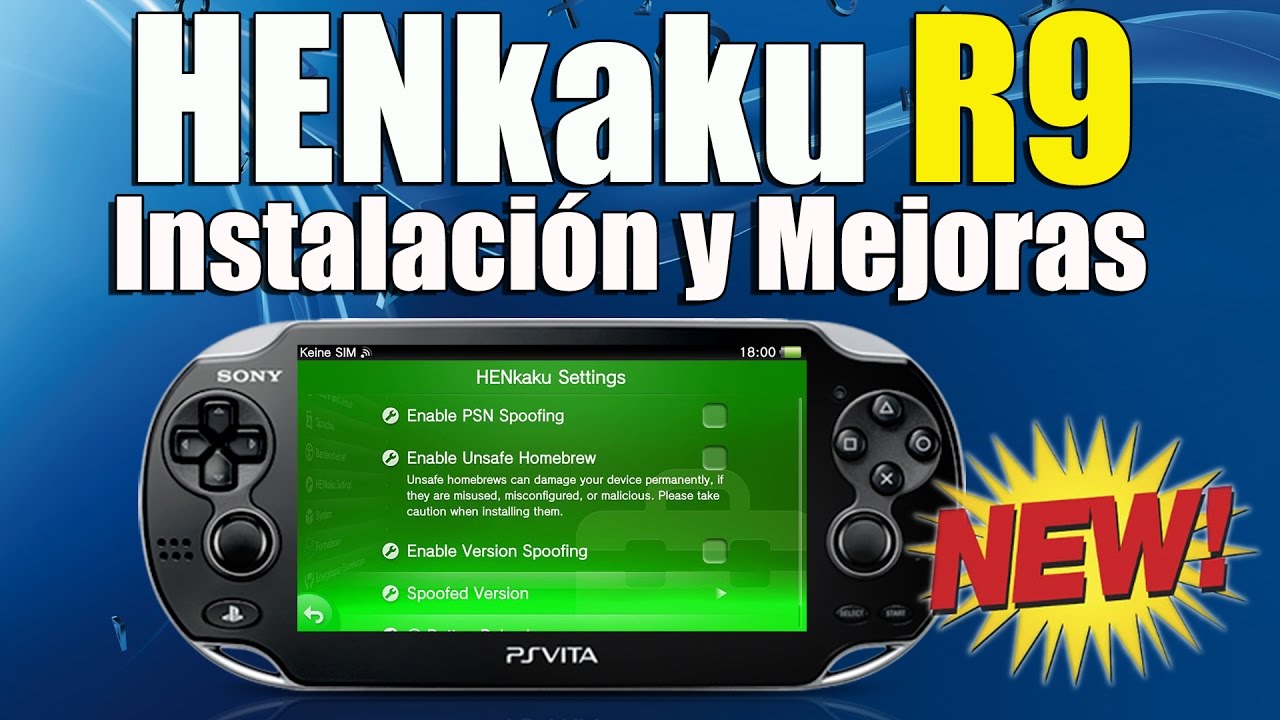 HENkaku R9 Instalacion y Mejoras - YouTube