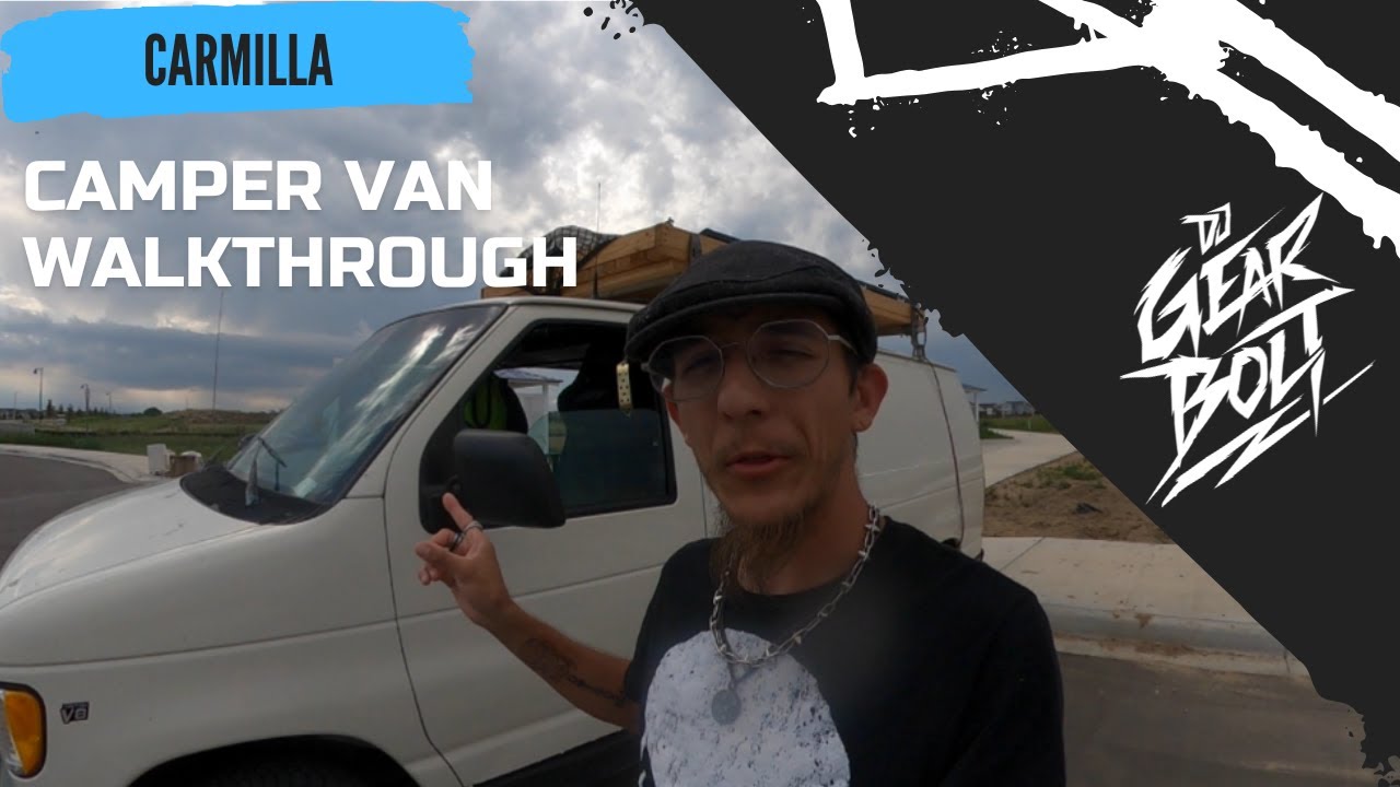 Carmilla - Ford Econoline E-150 Camper Van tour/build walkthrough ...