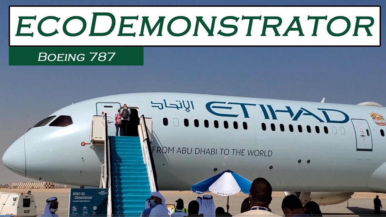 Let's take a look inside Etihad Boeing 787 Eco Demonstrator RUNS on ...