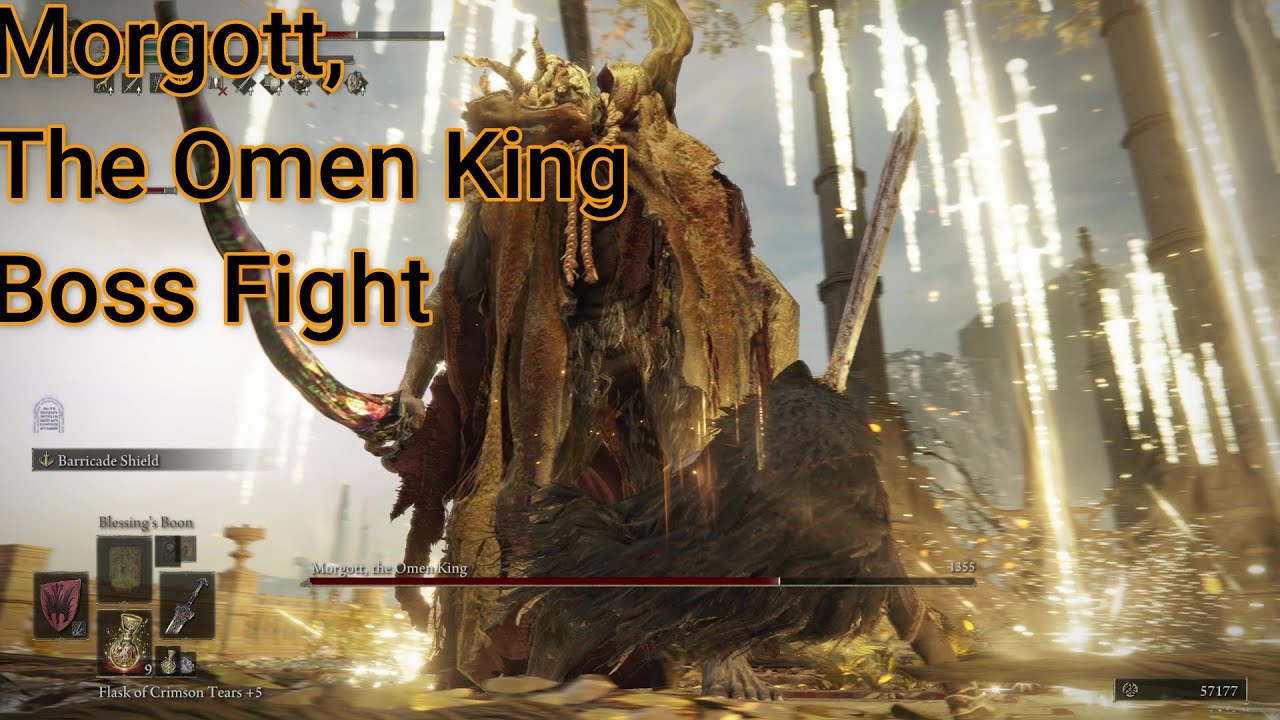 Elden Ring: Morgott, the Omen King Boss Fight (Feat.Windowmaker ...