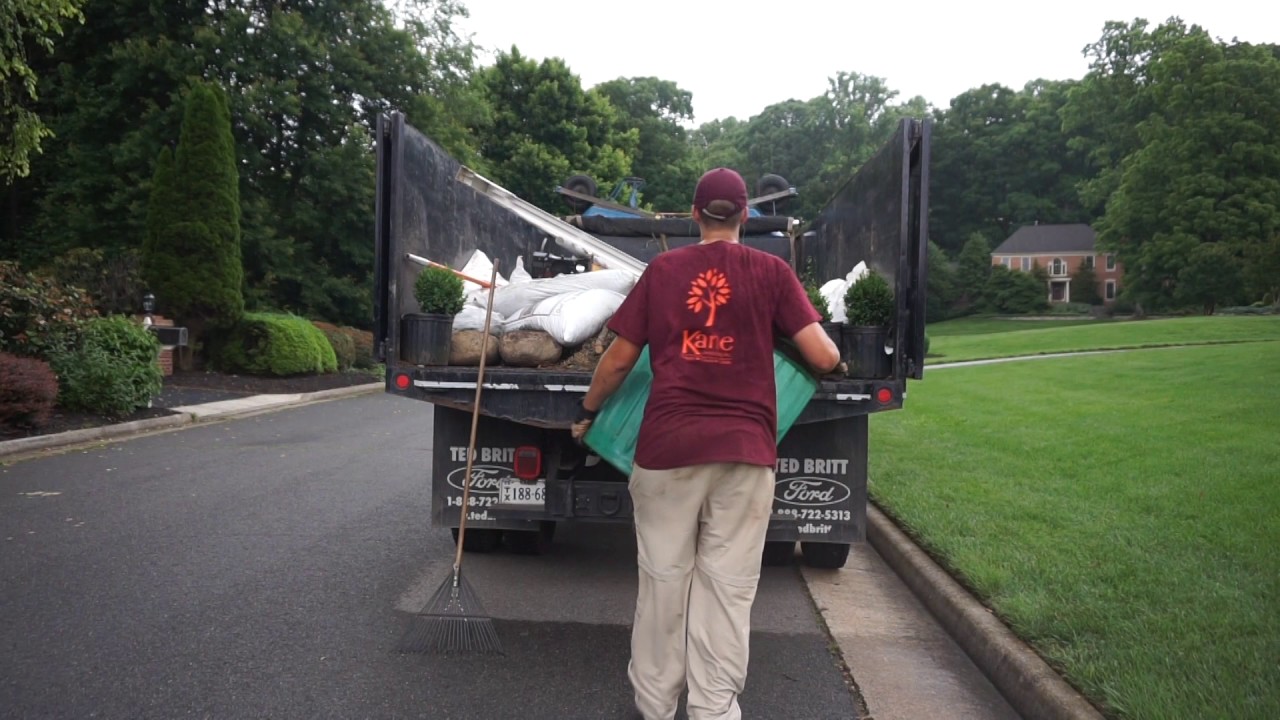 Kane Landscapes Week 1: New Job/Working on The Enhancement Crew - YouTube