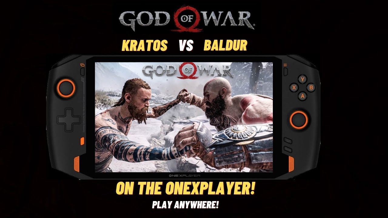 GOD OF WAR PS5 REMOTE PLAY ON THE ONEXPLAYER! 60fps - YouTube
