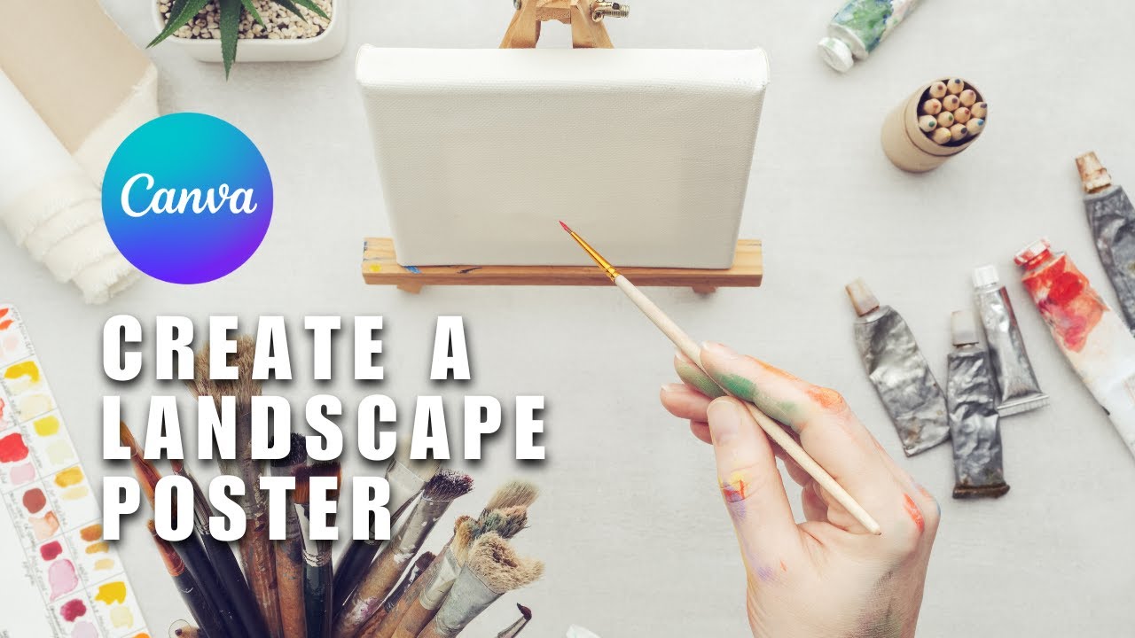 [NEW UPDATE] How to Create a Landscape Poster in Canva? | Quick Canva ...