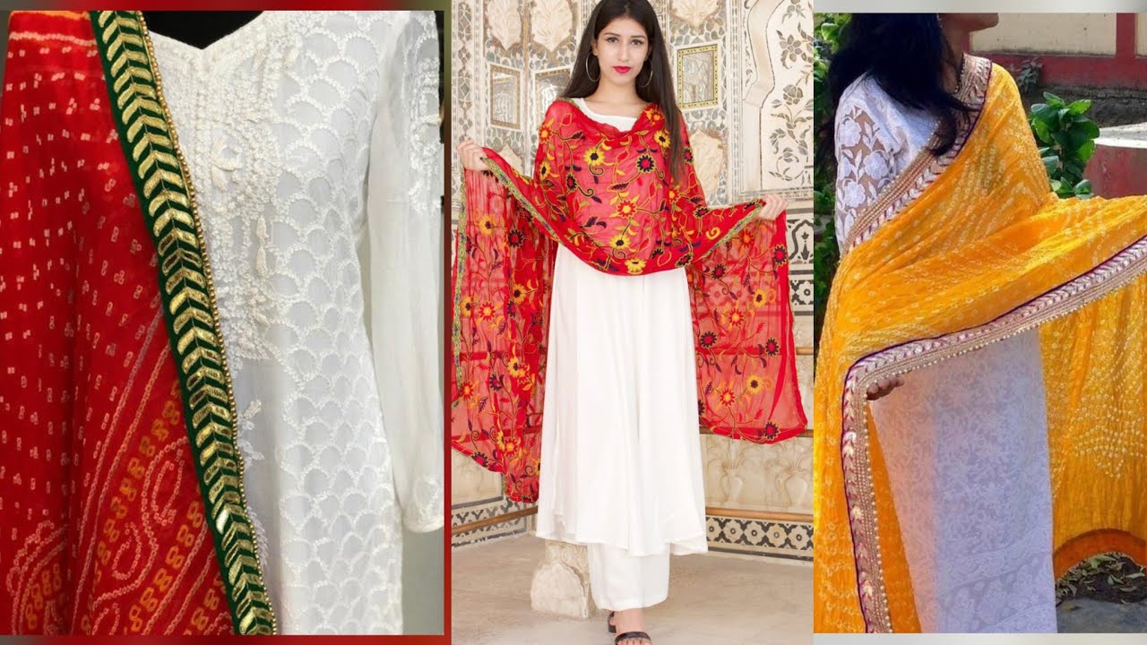 Best color combination girl dress beautiful designs - YouTube