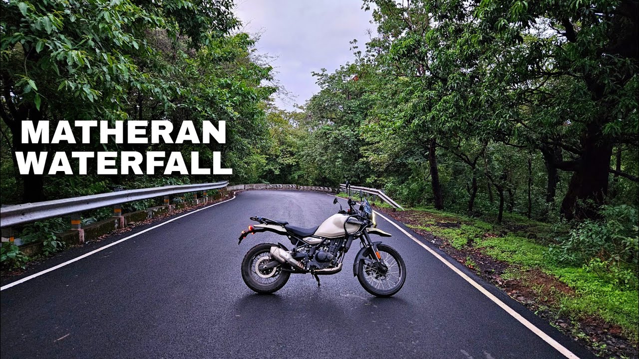 MATHERAN WATERFALL 2024 | Raigad | Youngrides - YouTube