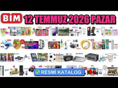 BİM 12 TEMMUZ 2026 PAZAR AKTÜEL KATALOĞU | ELEKTRONİK FIRSATLARI | BİM İNDİRİMLERİ 🔥