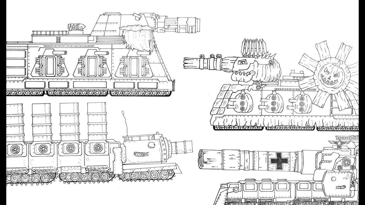 Drawing Cartoon Tank Part 5 | Valhalla Toons - Cartoons About Tanks ...
