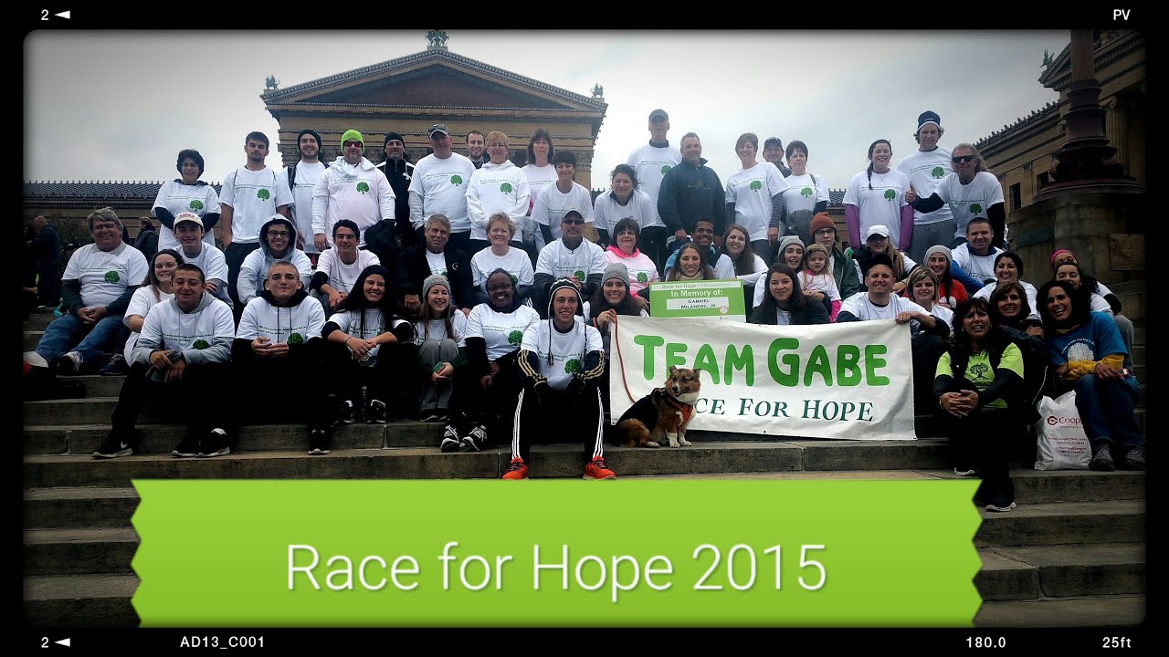 Team Gabe Race for Hope 2015 - YouTube