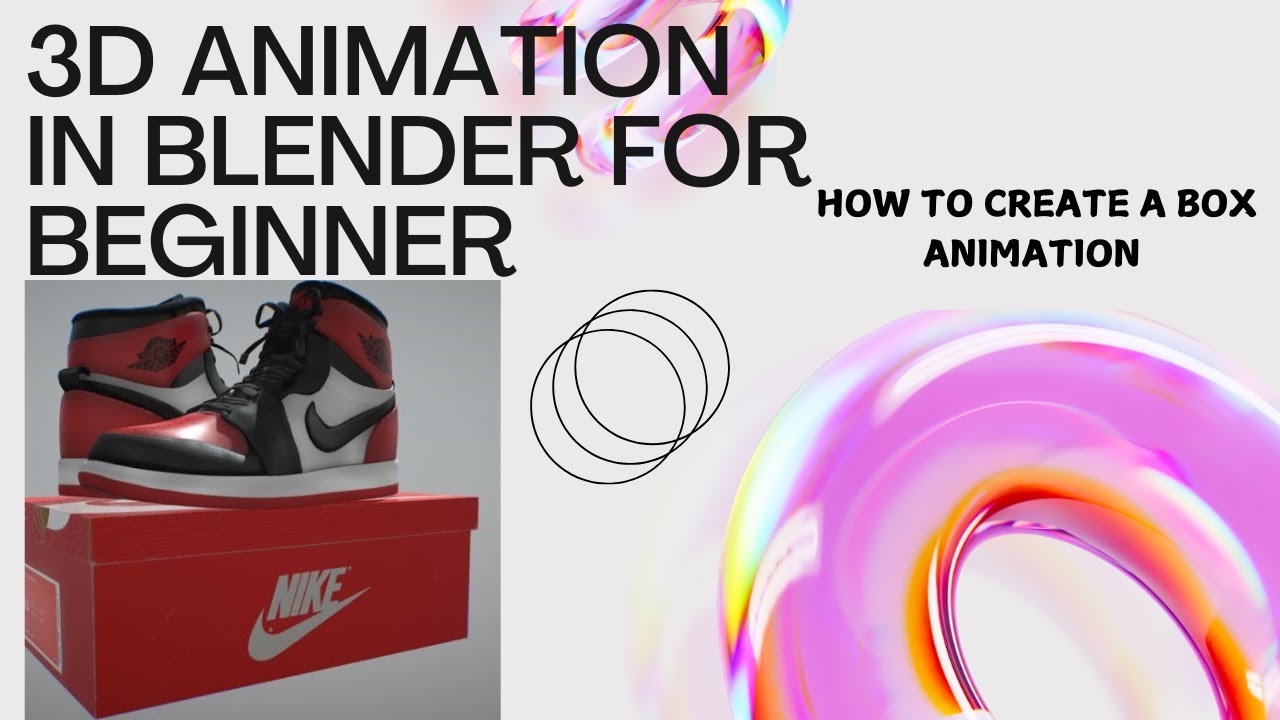 How to create and model a box animation in blender#3dmodellingP#1 - YouTube