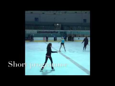 Kristen Spours - Ice skating - YouTube