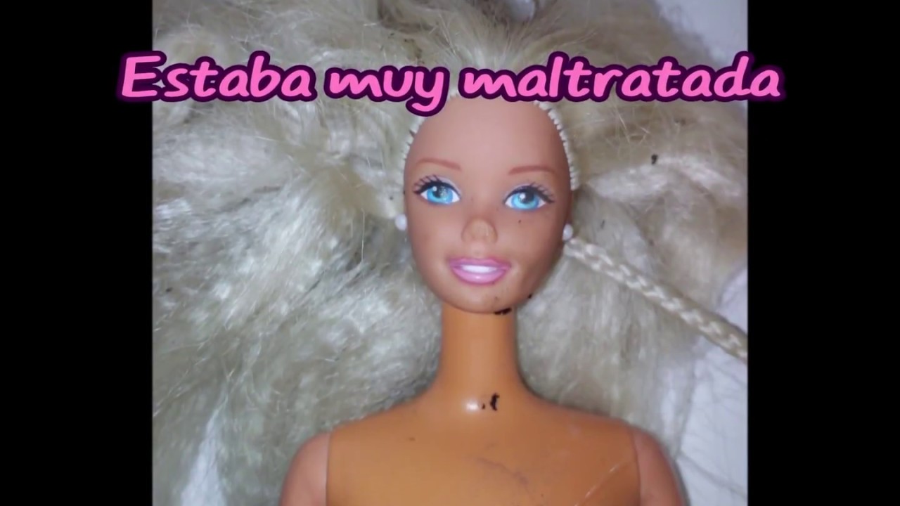 COMO RESTAURAR EL PELO DE BARBIE. REVIVE BRILLO Y TRANFORMALA ...