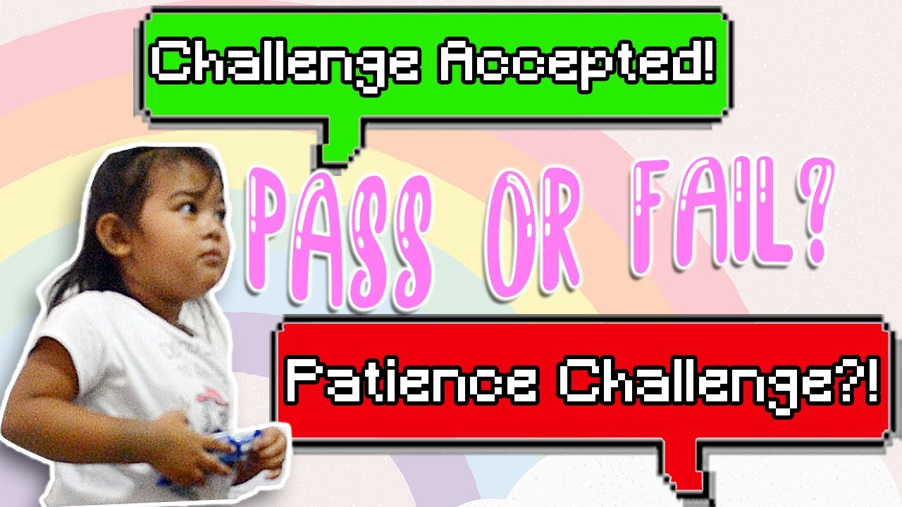 A 3 Years Old Patience Challenge | Jing's World - YouTube