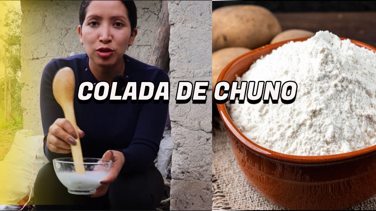 Como preparar Colada de Chuno o Achira. - YouTube
