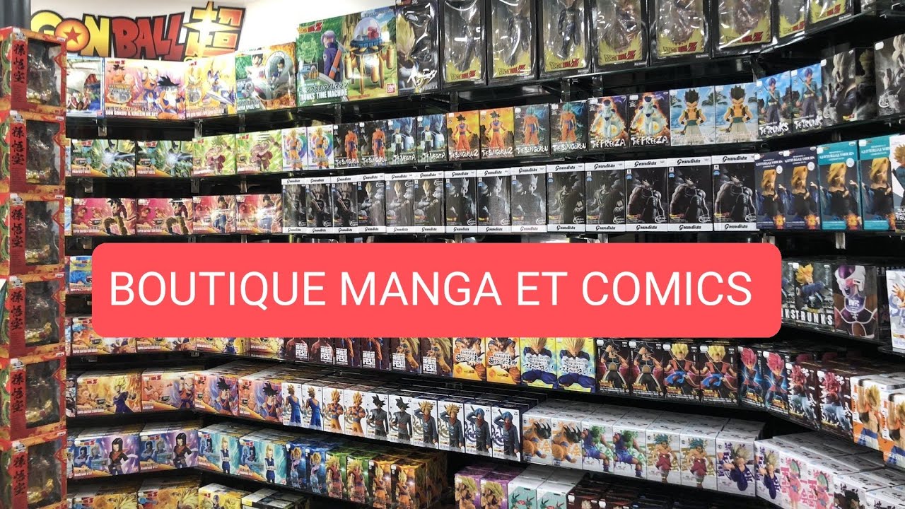 BOUTIQUE A PARIS DE COMICS ET MANGA !! - YouTube