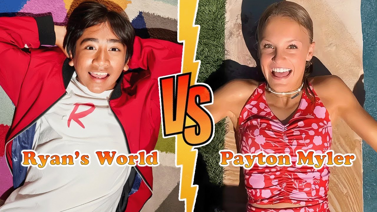 Ryan's World VS Payton Myler Transformation 👑 New Stars From Baby To 2025 - YouTube