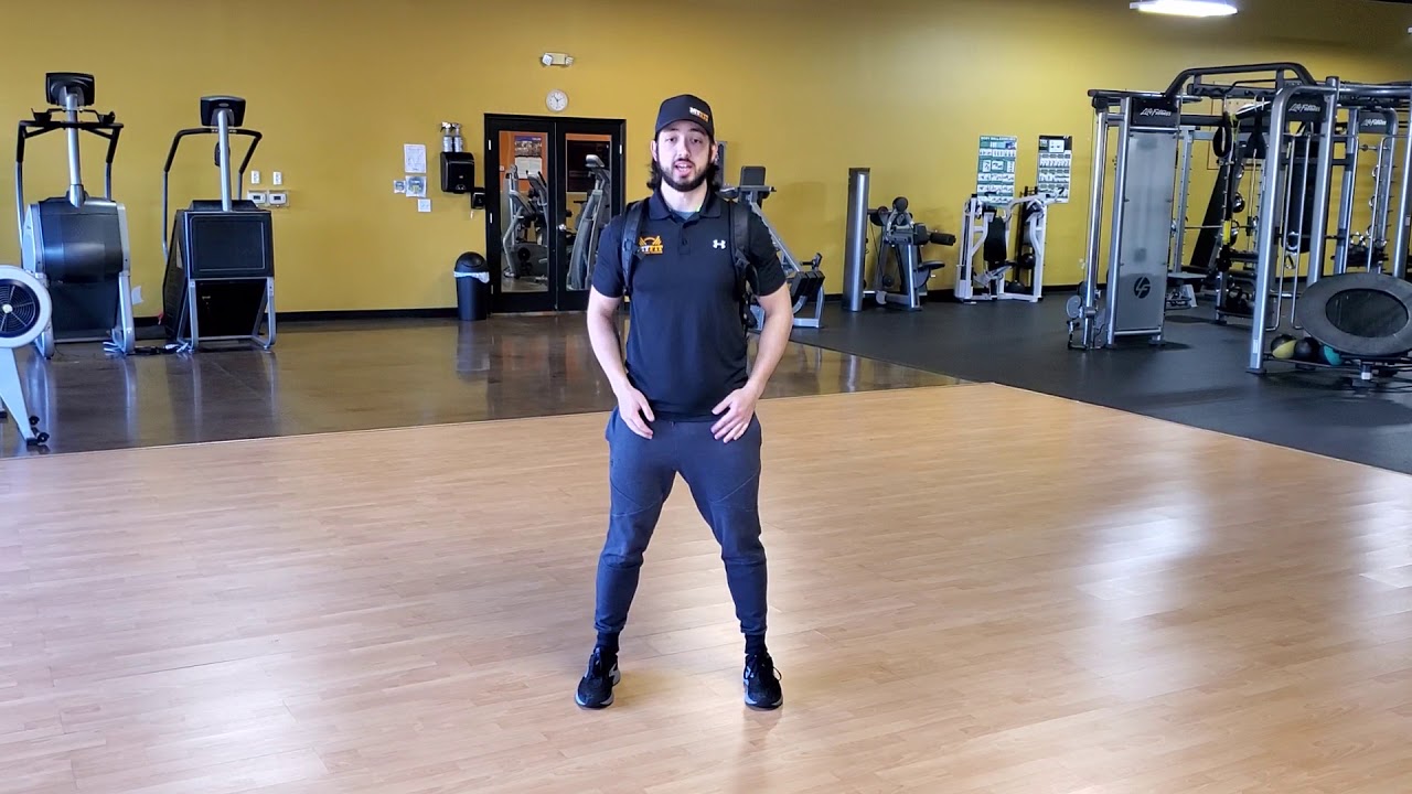 Backpack Loaded Squats (CORRECT FORM): myFit Personal Training - YouTube