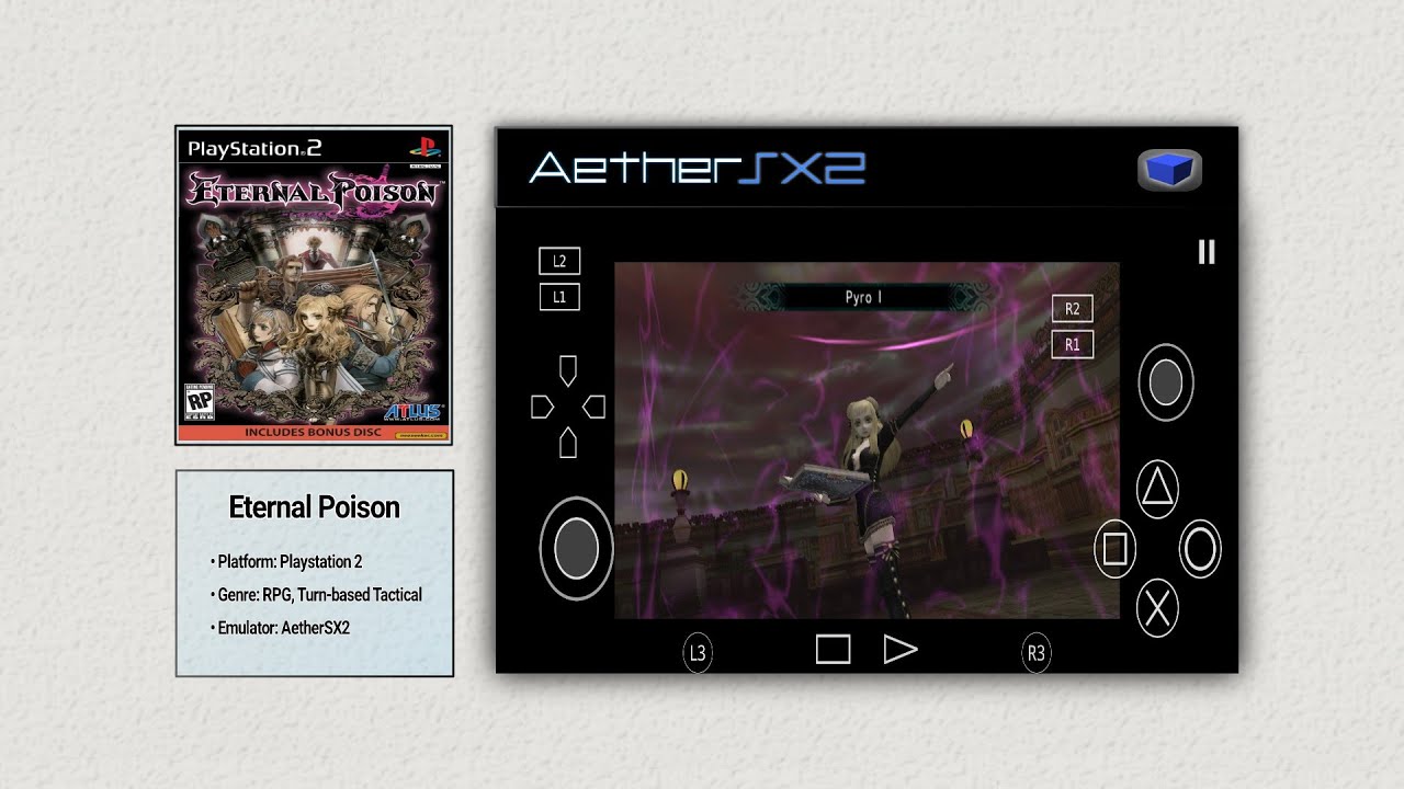 Eternal Poison - AetherSX2 Emulator PS2 Android - YouTube