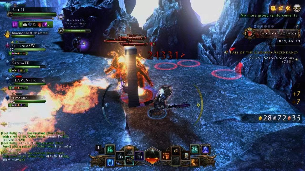 Neverwinter Mod 21 Daily Reaper Spellplague Caverns Paladin Tank - YouTube