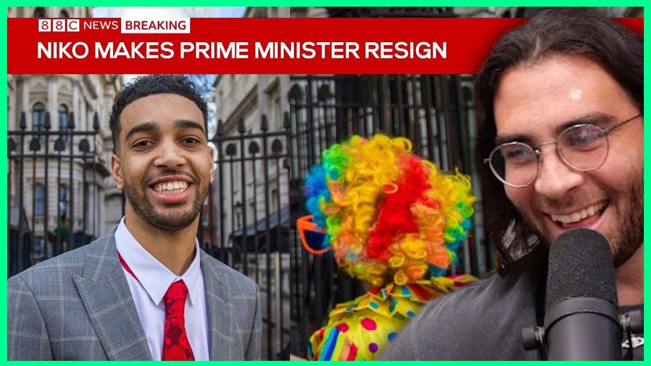 Niko Vs The Prime Minister | Hasanabi Reacts to NDL (Niko Omilana ...