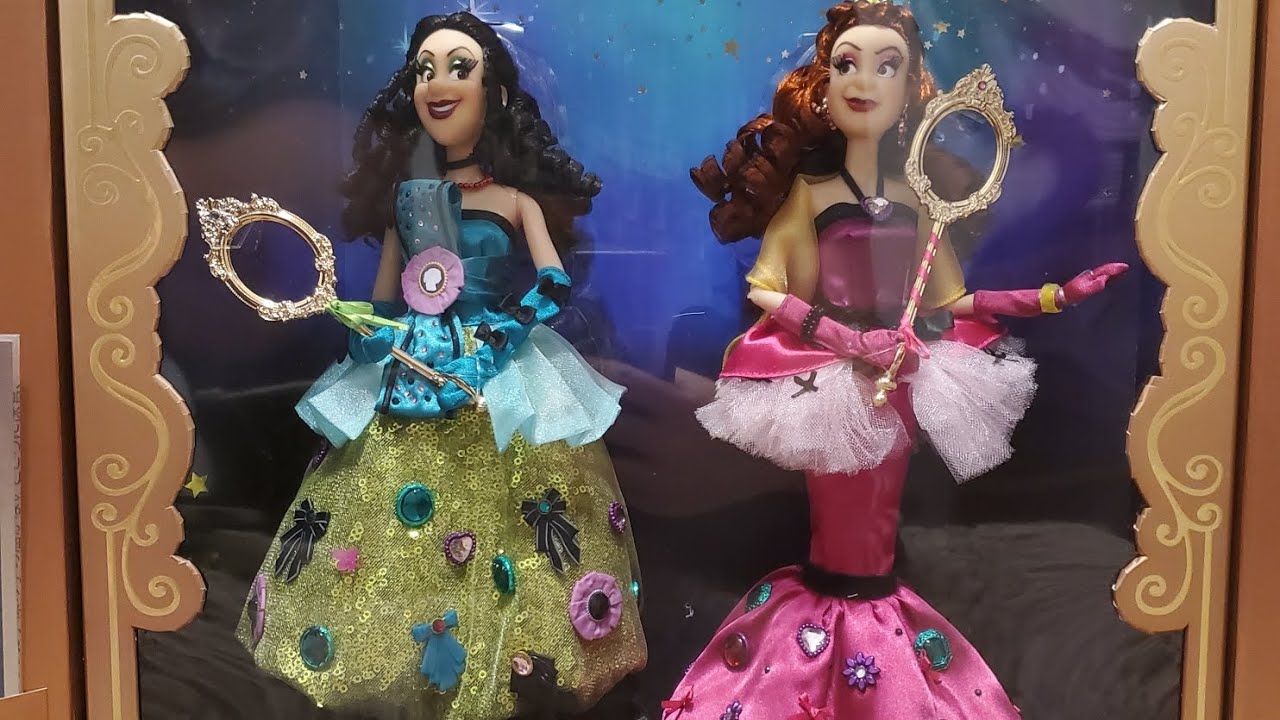 Disney D23 Midnight Masquerade Anastasia & Drizella Doll Set! - YouTube