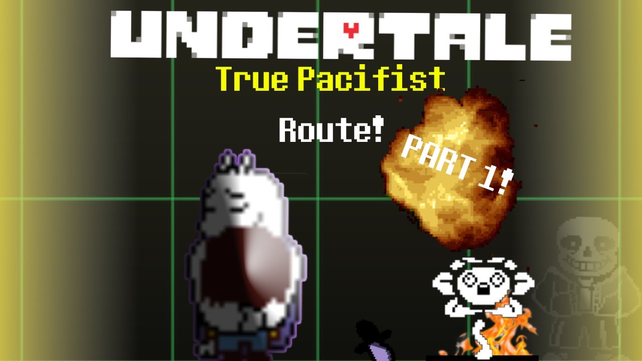UNDERTALE True Pacifist Route. Part 1! The skeleton bros and the ...