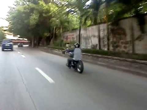 Honda TMX 155 Chopper - YouTube