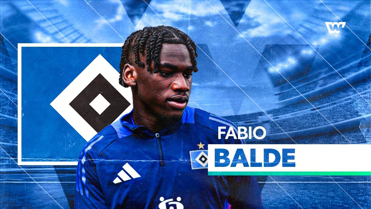 Fabio Baldé | Hamburger SV | Pre-season 2024 - Player Showcase - YouTube