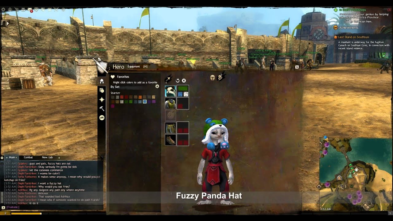 GW2 Fuzzy Animal Hats - YouTube
