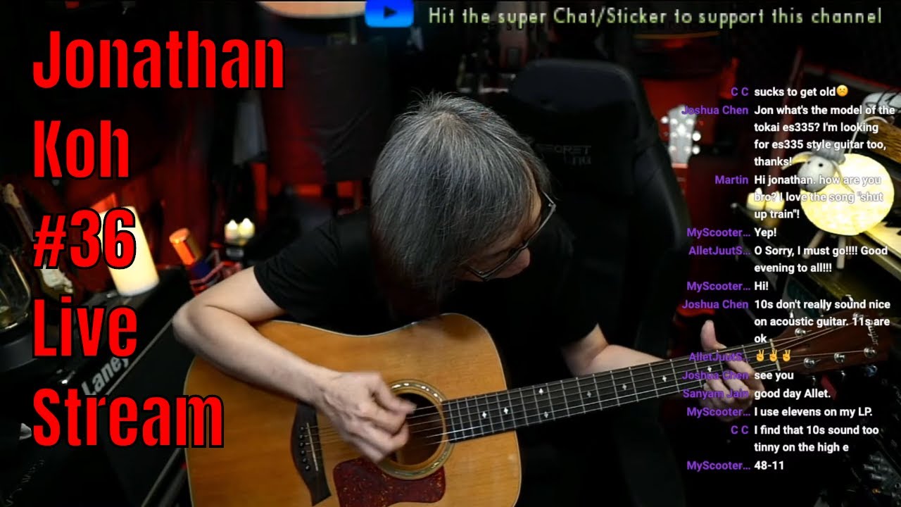 Jonathan Koh #36 Live Stream - YouTube