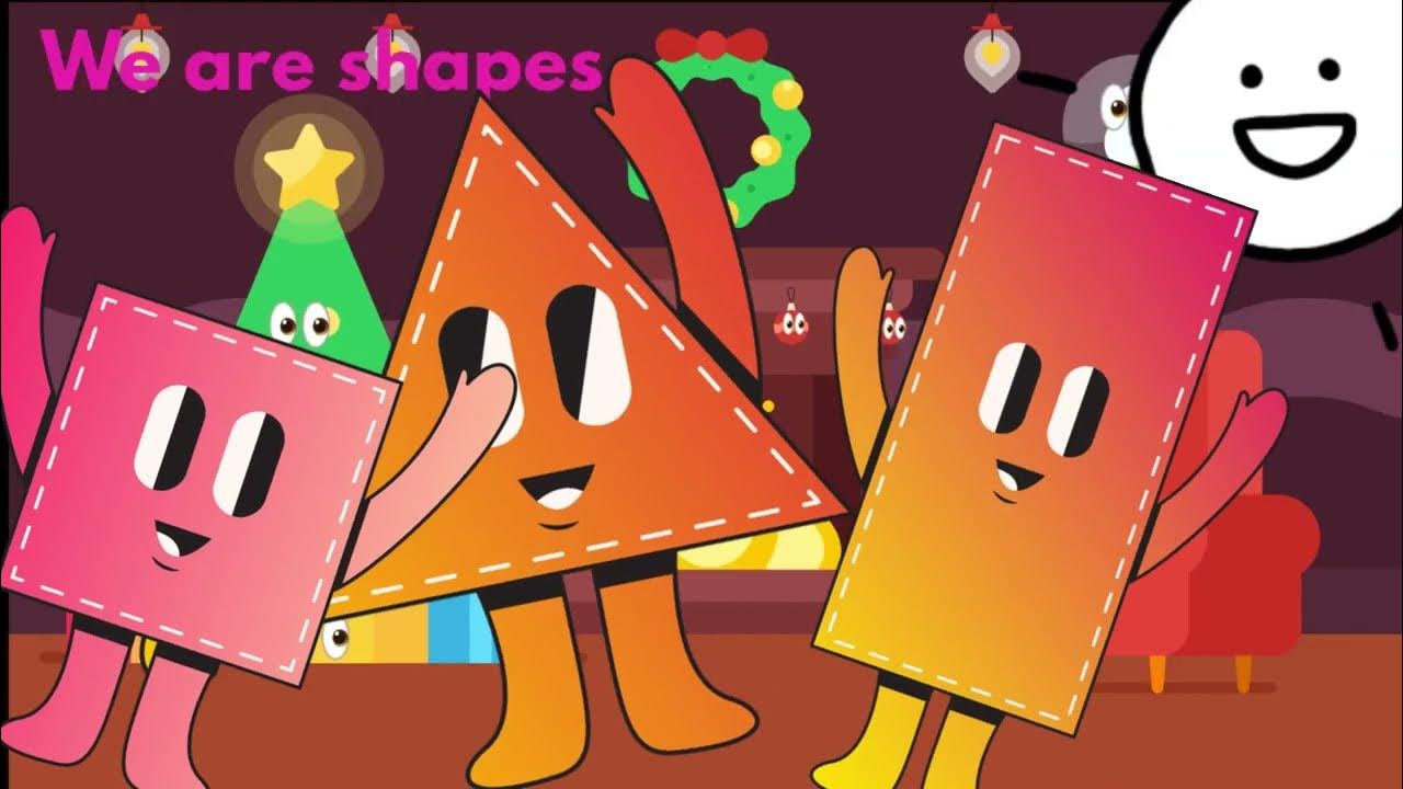 Shapes song for kids| shapes rhymes | we are shapes, You can find us ...