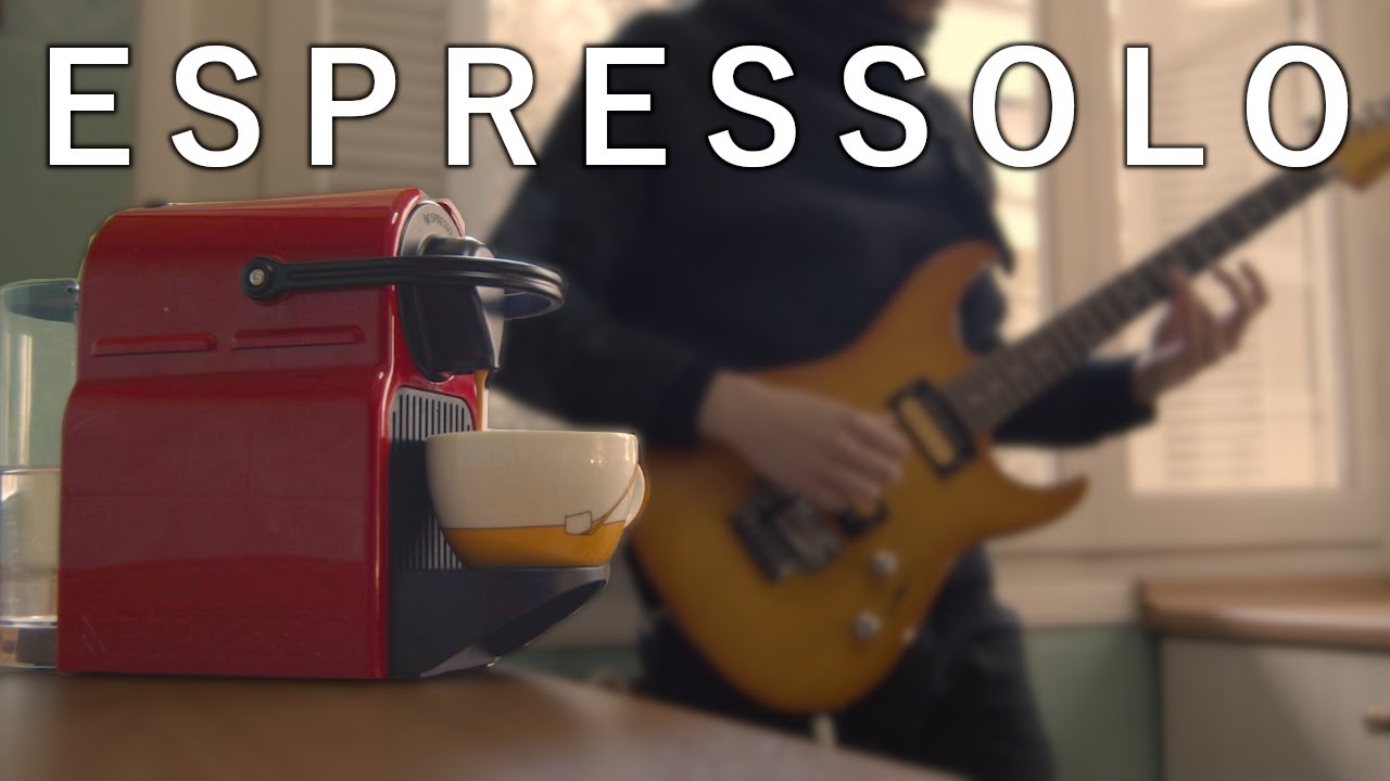I played music with an ESPRESSO MACHINE! [Guitar Poem #8] - YouTube