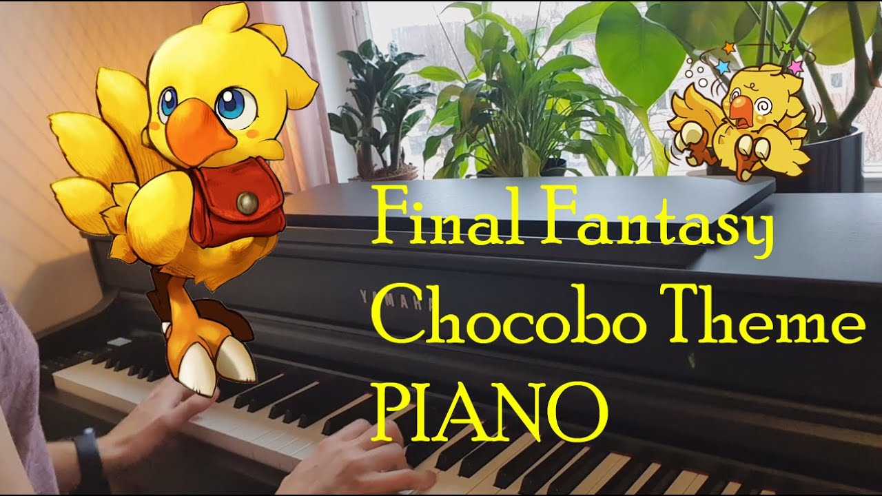 Chocobo Theme (Final Fantasy) on piano - YouTube