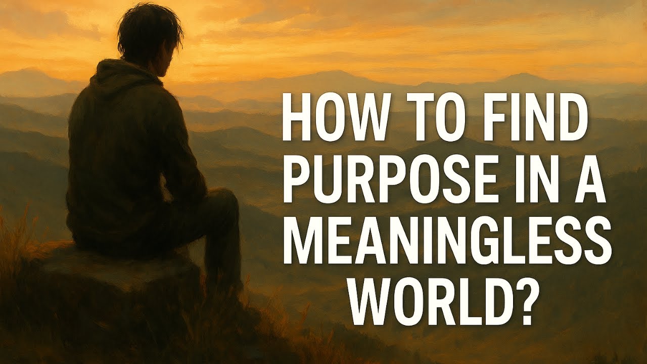 How to Find Purpose in a Meaningless World | Life Advice for ...