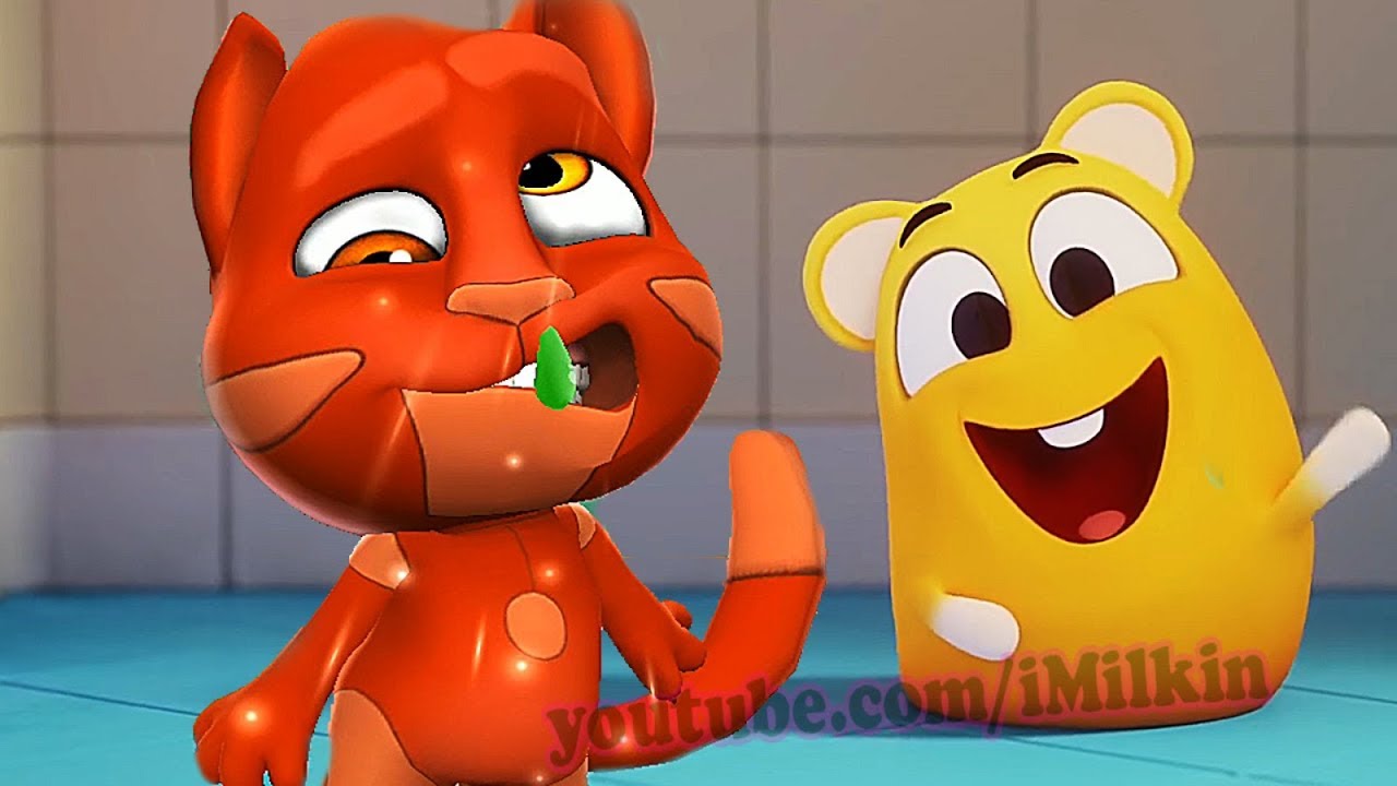 My Talking Tom 2 NEW SKIN Gameplay Day 26 - Tom Sing Song Baby Shark ...