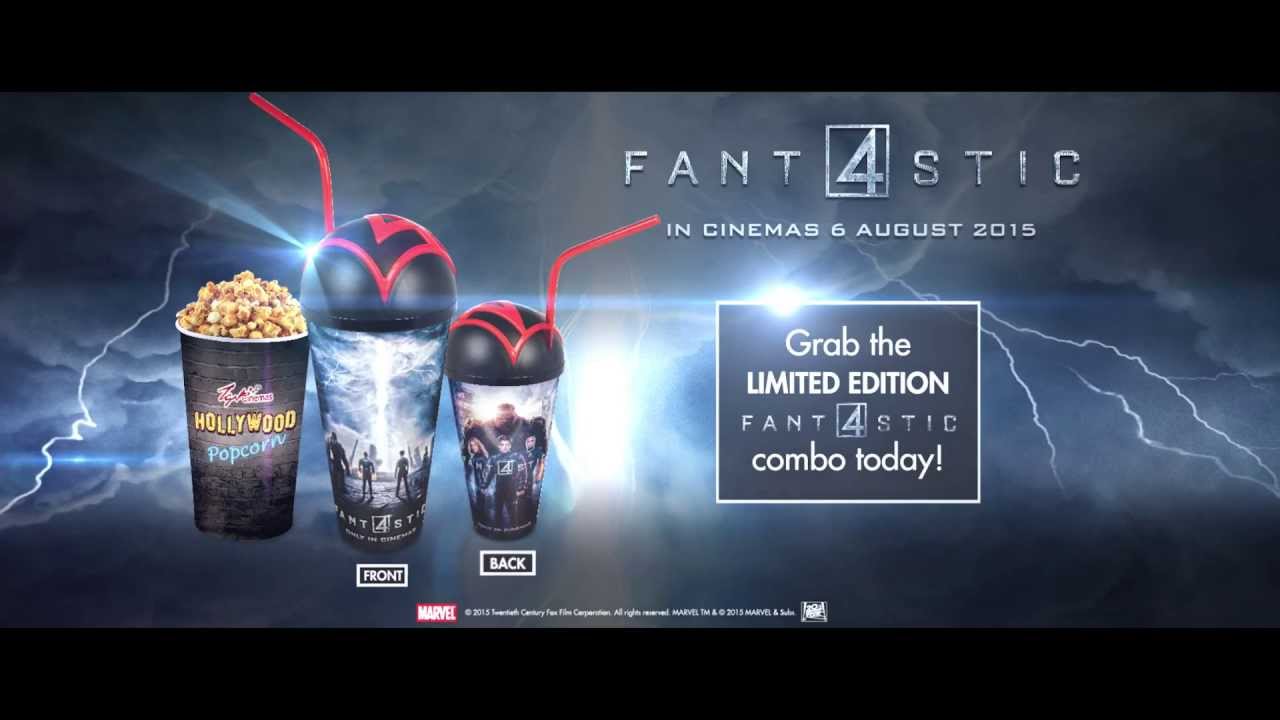 TGV CINEMAS Fantastic 4 Promo Video - Motion Graphics Animation - YouTube