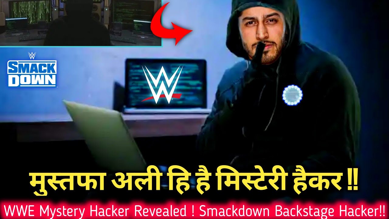 Mustafa Ali - Mystery Hacker On SmackDown Backstage Revealed !| Mystery ...