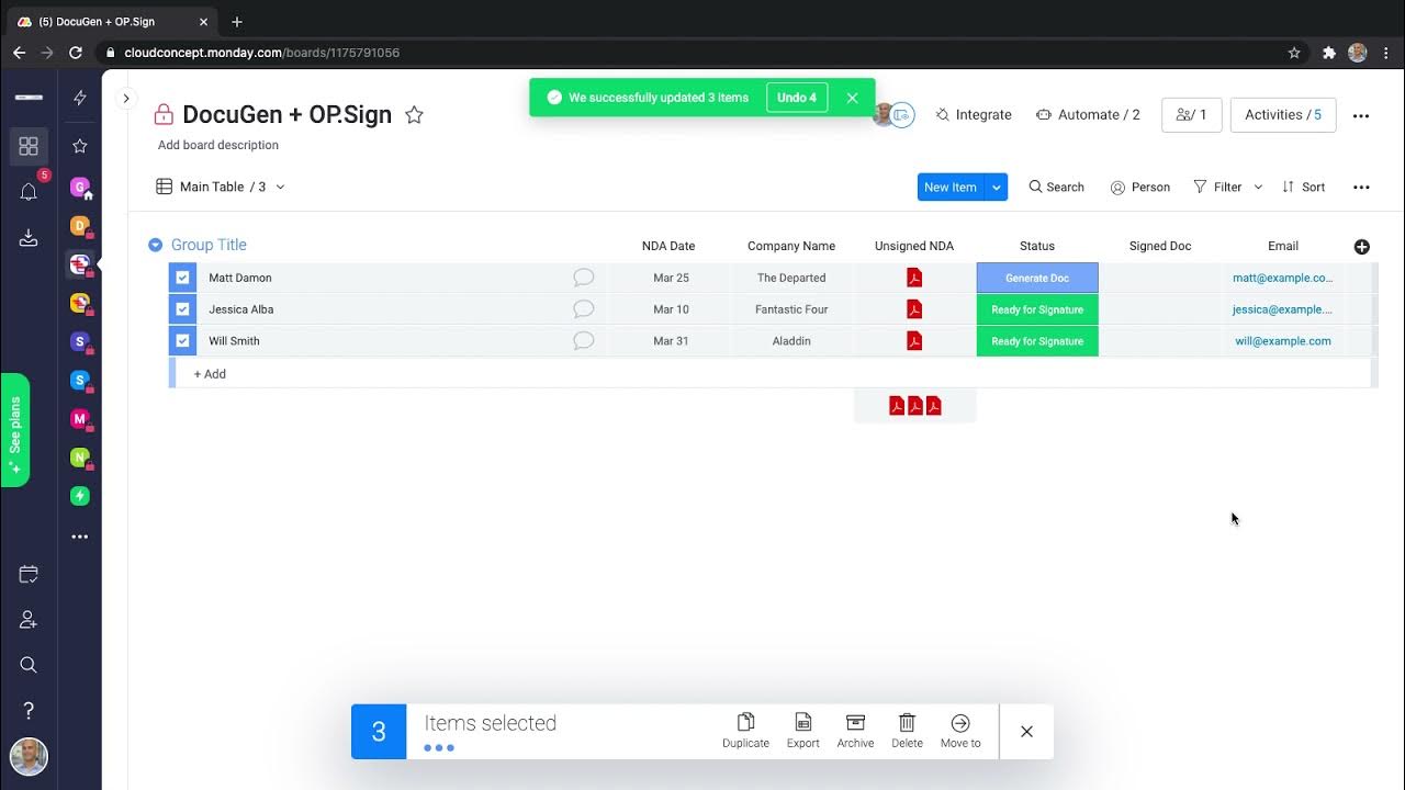 Generate documents in bulk using DocuGen - YouTube
