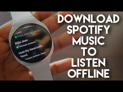 How To Download Songs Via Spotify App In Samsung Galaxy Watch 8