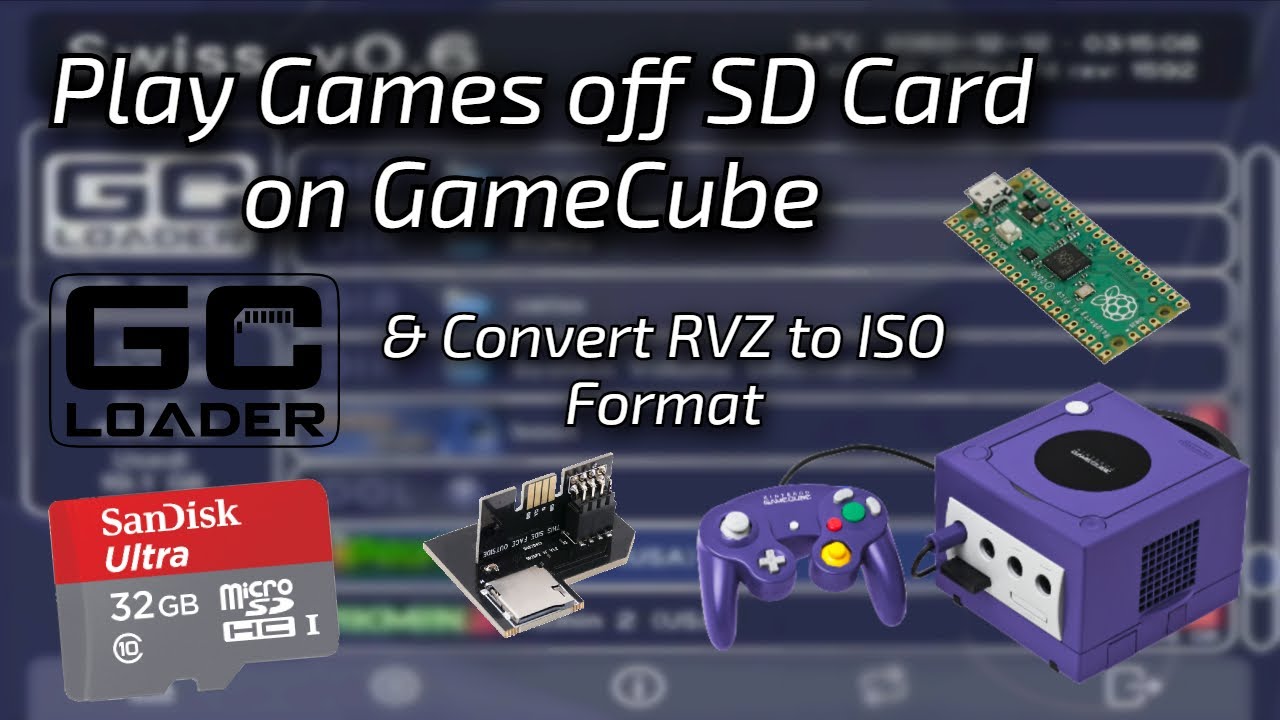 [How To] Play Games off SD Card on GameCube | Convert RVZ to ISO - YouTube