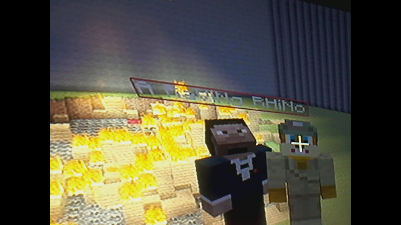 Minecraft - Bonfire and Fireworks - YouTube