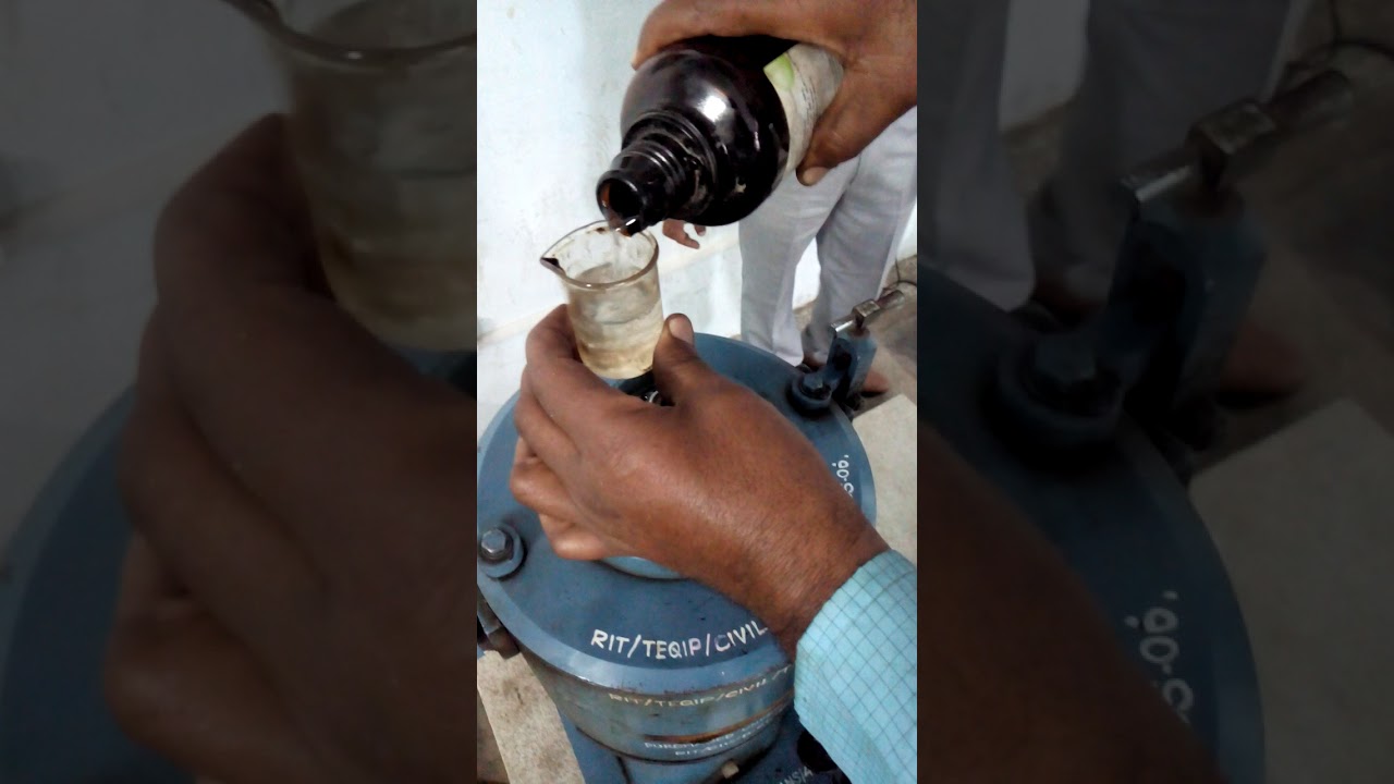 Bitumen extraction test - YouTube