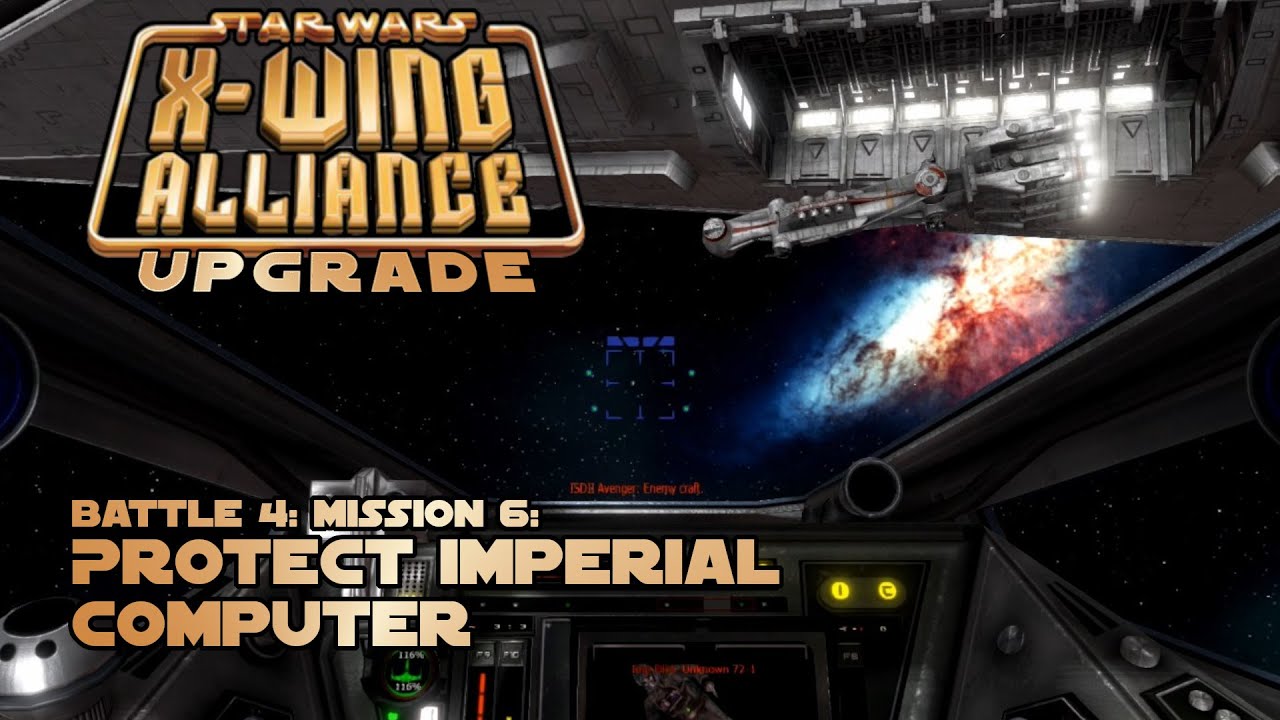 Protect Imperial Computer - Battle 4: Mission 6 - X-Wing Alliance ...