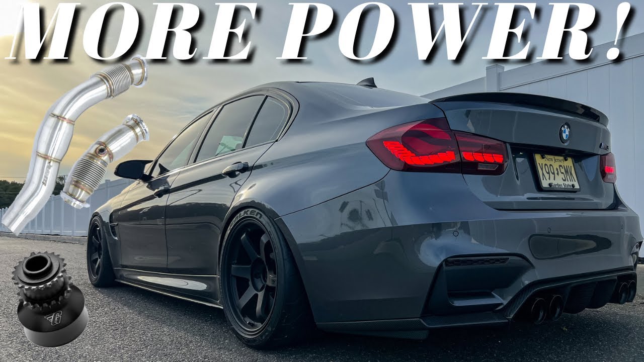 BMW F80 M3 Mod Update - Downpipes, Crankhub, and MORE! - YouTube