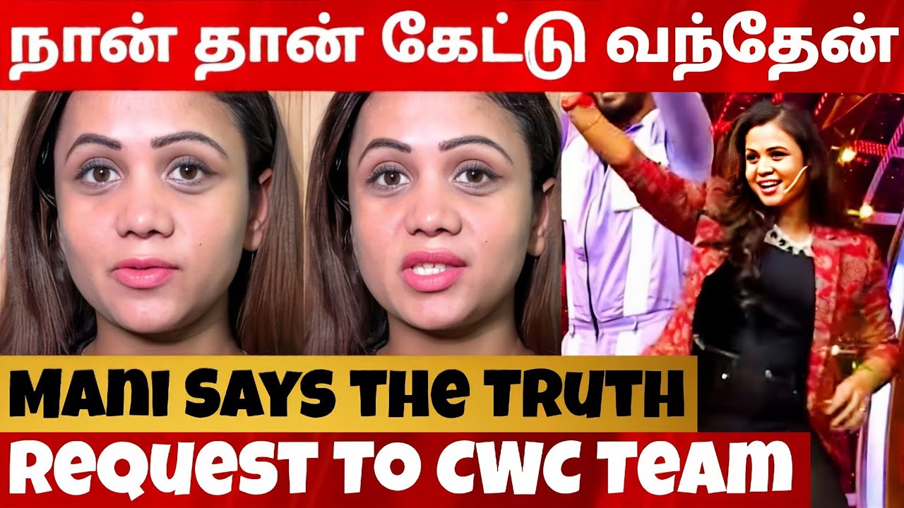 CWC Re-Entry - Manimegalai Emotional Speech | Chef Bhatt | Shivangi ...
